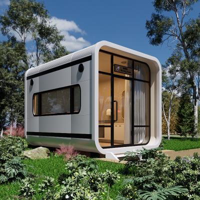 China Space Capsule Prefabricated Aluminum House with 12 KW Power System and 2-Year Warranty for Modern Living Solutions for sale