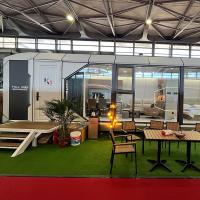 China Prefabricated Galvanized Steel Frame Mobile Capsule House Space Capsule Container for sale