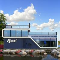 China Fuqian Metal Space Capsule Prefab Houses 8.5m/11.5m Sizes with CE Certification and 2-Year Warranty for sale