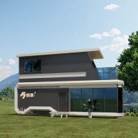 China Fuqian Metal Space Capsule Prefab Houses 8.5m/11.5m Sizes with CE Certification and 2-Year Warranty for sale