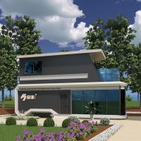 China Space Capsule House Prefab Modular Home 20ft Steel Frame Customizable Color for Hotel Resort for sale