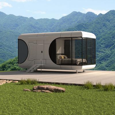 China FULL KING B7 Space Capsule House - 5800mm x 3300mm Aluminum Prefab Structure with CE & ISO9001 Certification for sale