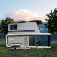 China 28 sqm Prefabricated Capsule House with Level 9 Wind Resistance and 45 dB Sound Insulation - 2 Bedroom Smart Living Solution for sale