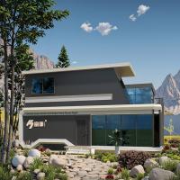 China 28 sqm Prefabricated Capsule House with Level 9 Wind Resistance and 45 dB Sound Insulation - 2 Bedroom Smart Living Solution for sale