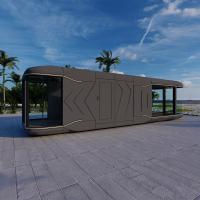 China Outdoor Mobile Capsule House 8.5m & 11.5m Models with Earthquake 8 and Typhoon 12 Resistance for sale