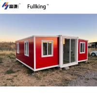 China Fullking 20Ft Expandable Container House - 2 Bedroom 1 Bathroom Modular Steel Structure for sale
