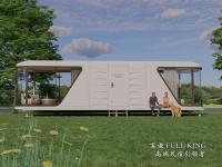 China UV Resistant  Fireproof Space Capsule House Personalized Finish Configurations for sale