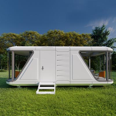 China Fullking FC-28B Space Capsule House - 28 Sqm Prefabricated Living Unit with 8500mm Length and 8000kg Weight for sale