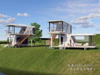 China Custom Modular Capsule House on Wheels 20㎡ 6 Tons Weight 5.8x3x3.2m Mobile Prefab Dwelling for sale