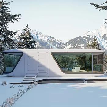 China Fullking B7 Spacecraft Tiny House - 38 sqm Mobile Villa with Smart Control System & Solar Panels for sale