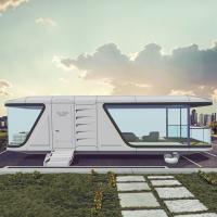China Customized Space Capsule House 11.5M x 3.3M Prefab Modular Tiny Home with 40 Year Lifespan for sale