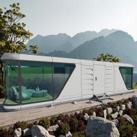 China Customized Space Capsule House 11.5M x 3.3M Prefab Modular Tiny Home with 40 Year Lifespan for sale