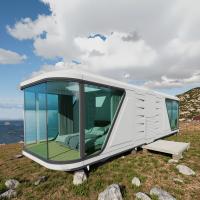 China Space Capsule House 11.5m x 3.3m Prefabricated Tiny Home with 40-Year Structure Life for sale
