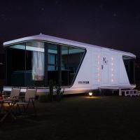 China Steel Structure Capsule House 11.5m x 3.3m with Thermal Insulation for -40°C Environments for sale