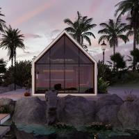 China Outdoor Prefab Capsule House with 9000kg Capacity and 30+ Year Lifespan - Customizable Modern Design for sale