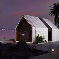 China Outdoor Prefab Capsule House with 9000kg Capacity and 30+ Year Lifespan - Customizable Modern Design for sale
