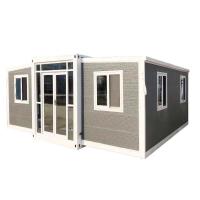 China 5900x6260x2480mm Expandable Container House with 399 sq ft Living Space - 3 Room Residential & Commercial Modular Home for sale