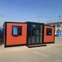 China 5900x6260x2480mm Expandable Container House with 399 sq ft Living Space - 3 Room Residential & Commercial Modular Home for sale