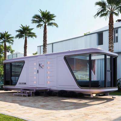 China Space Capsule House Aluminum Shell 12kW Power Custom Surface Treatments Modern Living for sale