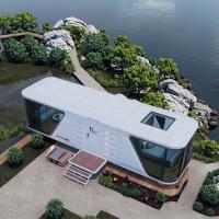China Space Capsule House 2-Person High-Strength Aluminum Shell 12KW Power Custom Surface for sale