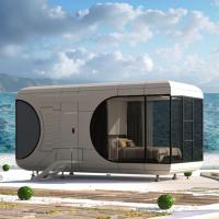China Prefabricated Space Capsule Tiny House 8.5m x 3.3m Mobile Eco Home for Seaside Mountain Living for sale