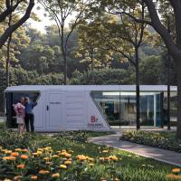 China 28㎡ Polyurethane Panel Prefab Capsule House - Modular Insulation Design for Efficient Compact Living for sale