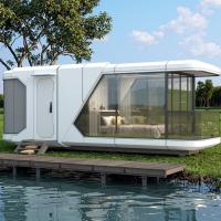 China Customizable Luxury Living Capsule House Hotel with Smart Home System 50L Heater for sale