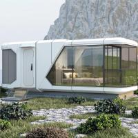 China Space Capsule Container House 8.5x3.3x3.2m & 11.5x3.3x3.2m with Climate Control for Hotels and Commercial Use for sale
