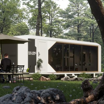 China Space Capsule Container House 8.5x3.3x3.2m & 11.5x3.3x3.2m with Climate Control for Hotels and Commercial Use for sale