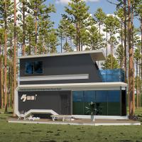 China Modern Mobile Space Capsule with Balcony - Double-Layer Aluminum Structure, Custom Sizes 20-40 sqm, Panoramic Windows for sale