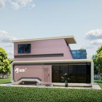 China Modern Luxury Space Capsule Prefabricated Home 8500mm x 3300mm for Hotel Office Use for sale