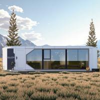 China Customizable Mobile Capsule House with 9000kg Weight and Grade 10 Wind Resistance for Outdoor Hotels for sale