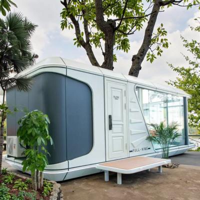 China Mobile Capsule House 8.5m/11.5m with 40dB Sound Insulation and 0.3W/m²K Thermal Efficiency for sale