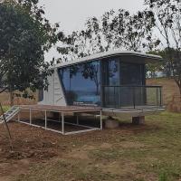 China FULL KING K7 Chinese Style Capsule Homestay 11.5m x 3.3m Steel Frame Container for Outdoor Glamping for sale