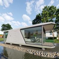 China FULL KING K7 Capsule Homestay 11.5m x 3.3m x 3.2m Outdoor Accommodation Pod with LED Lighting for sale