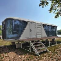 China Capsule Homestay Outdoor Accommodation Unit 11.5m x 3.3m x 3.2m for Glamping and Events for sale