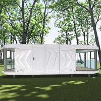 China Capsule Homestay Outdoor Accommodation Unit 11.5m × 3.3m × 3.2m with LED Lighting System for sale