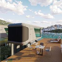 China Customizable Chinese Style Capsule Homestay for Outdoor Use - Single/Double Capacity with 270-Degree Panoramic Views for sale