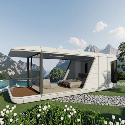 China Customizable Chinese Style Capsule Homestay for Outdoor Use - Single/Double Capacity with 270-Degree Panoramic Views for sale