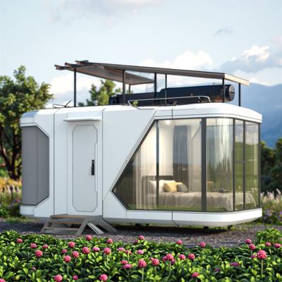 China FULL KING M20 Steel Structure Space Capsule Waterproof Carport Toilet Workshop 20ft for sale