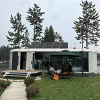 China European-Style Steel Frame Container House Mobile Home for Hotel Office Villa Bedroom CE ISO for sale