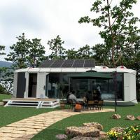 China Chinese Style Steel Structure Mobile Home K9 Waterproof Sandwich Panel for Office Hotel Outdoor Use for sale