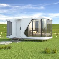 China Custom Prefabricated Space Capsule House Villa 20ft for Hotel Living and Working Office Pod for sale