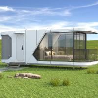 China Custom Prefabricated Space Capsule House Villa 20ft for Hotel Living and Working Office Pod for sale
