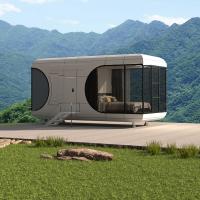 China Custom Prefabricated Space Capsule House Villa 20ft for Hotel Living and Working Office Pod for sale