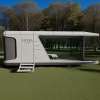 China Custom Prefabricated Space Capsule House Villa 20ft for Hotel Living and Working Office Pod for sale