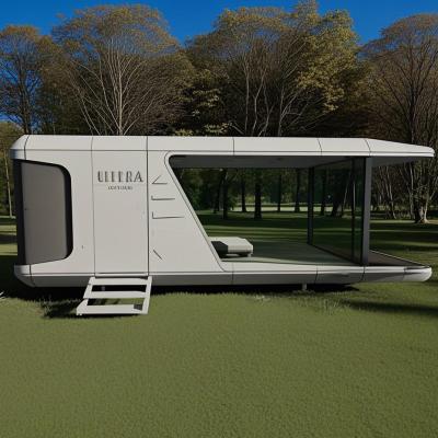 China Custom Prefabricated Space Capsule House Villa 20ft for Hotel Living and Working Office Pod for sale