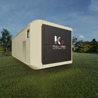 China Prefabricated Outdoor Villa Mobile Capsule House 20ft Commercial Space Airship Pod with Kitchen for sale