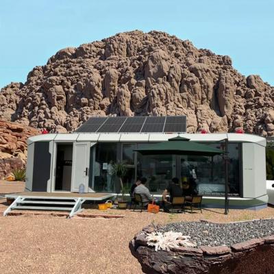 China Oasis Series Prefabricated Steel Container House 20ft for Vacation Villa Hotel Studio Flat for sale