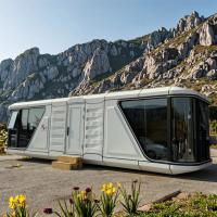 China Chinese Design LED Lighting Mobile Capsule House K7 Portable Living Space CE ISO for sale